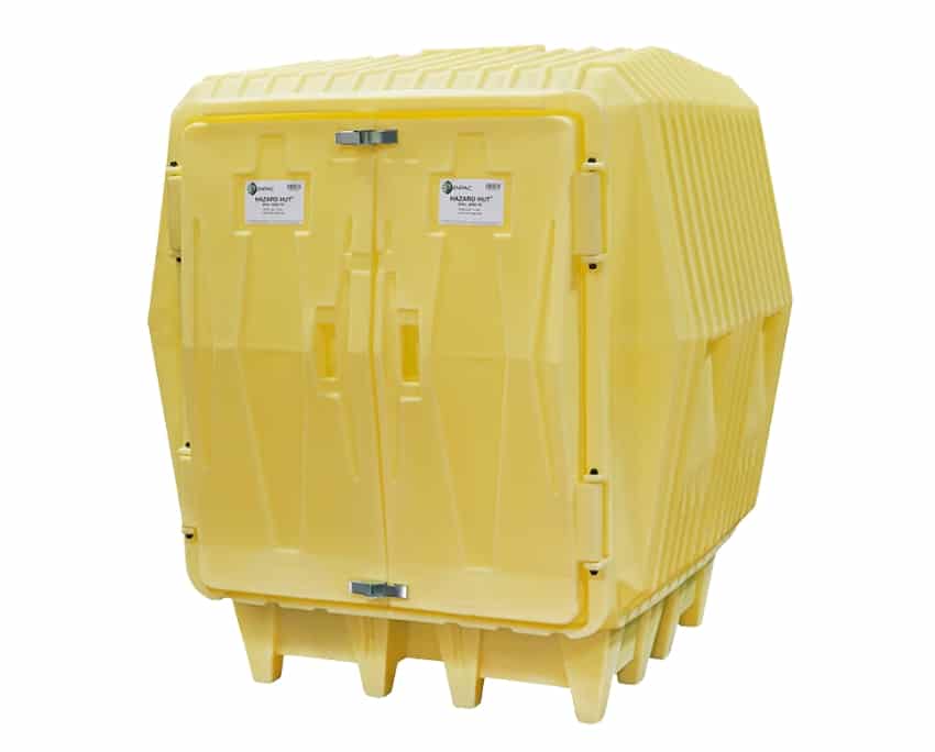 HAZARD HUT - 4 Drum Outdoor Storage Unit